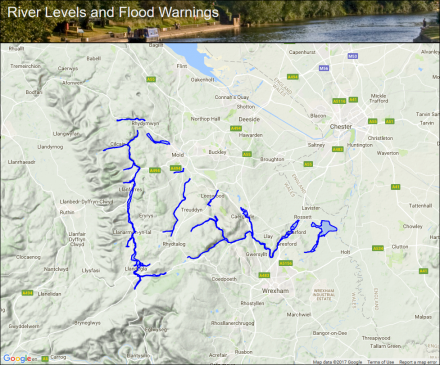 Alyn Catchment :: Flood alerts and warnings :: the UK River Levels Website