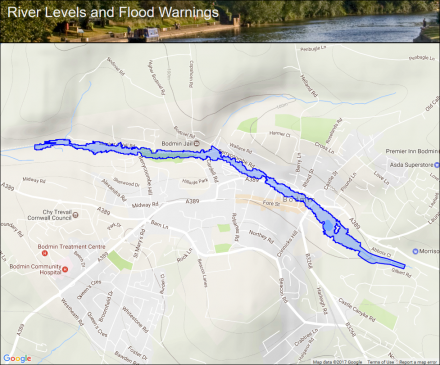 Bodmin Town Leat from Prior's Barn to Bodmin Skate Park :: Flood alerts ...