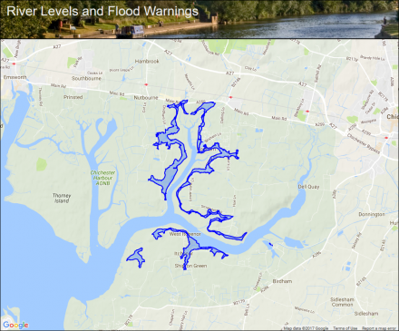 Bosham and West Itchenor :: Flood alerts and warnings :: the UK River ...