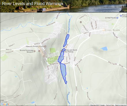 Bridgehouse Beck at Mills upstream of Bridgehouse Lane to Ebor Lane ...