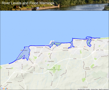 Coast from Whitstable to Herne Bay :: Flood alerts and warnings :: the ...