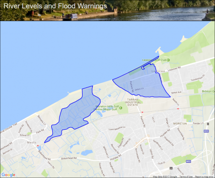 Coastline at the Head of the Wirral :: Flood alerts and warnings :: the ...