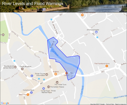 River Levels UK - river and sea level monitoring stations, flood alerts ...