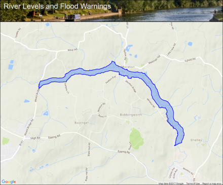Cripsey Brook at Moreton :: Flood alerts and warnings :: the UK River ...
