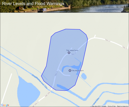 Ea Beck at Tilts :: Flood alerts and warnings :: the UK River Levels ...