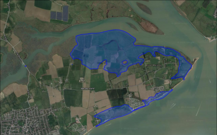The Essex coast at East Mersea :: Flood alerts and warnings :: the UK ...