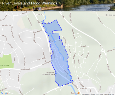 Fenay Beck at Spa Bottom :: Flood alerts and warnings :: the UK River ...
