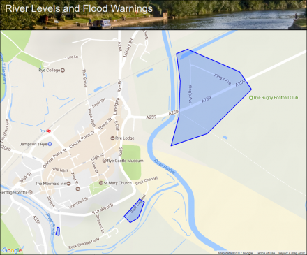 Kings Avenue Estate and Rock Channel, Rye :: Flood alerts and warnings ...