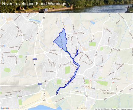 Leigh Park and Bedhampton on the Hermitage Stream :: Flood alerts and ...