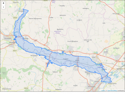 Lower Dove :: Flood alerts and warnings :: the UK River Levels Website