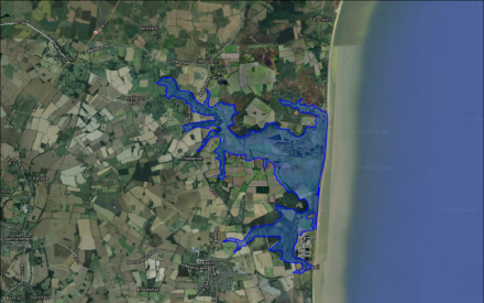 Minsmere Marshes on the Suffolk coast :: Flood alerts and warnings ...