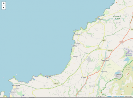 North Cornwall coast from The Rumps to Hartland Point excluding Bude ...