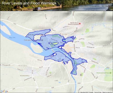 North Devon coast at Barnstaple :: Flood alerts and warnings :: the UK ...