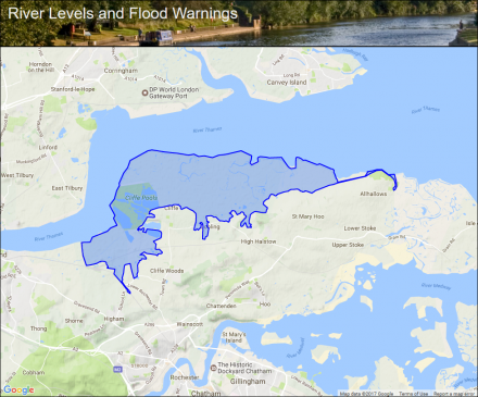 North Kent Marshes between Shorne Marsh and Allhallows :: Flood alerts ...