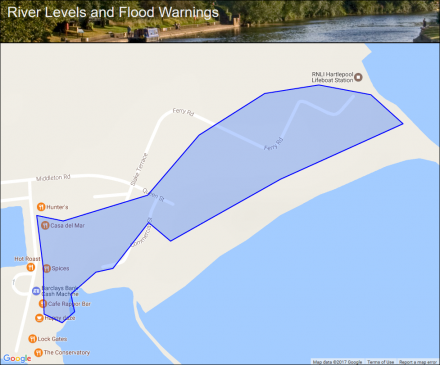 North Sea at West Harbour and Old Town, Hartlepool :: Flood alerts and ...