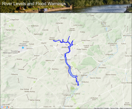 River Anton :: Flood alerts and warnings :: the UK River Levels Website