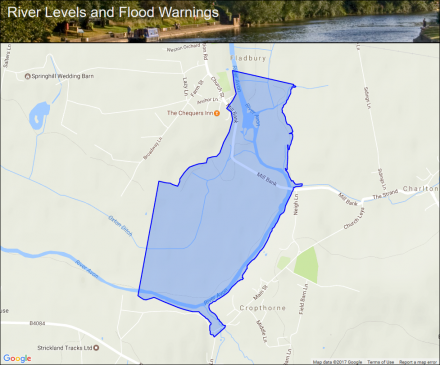 River Avon at Fladbury and Cropthorne :: Flood alerts and warnings ...