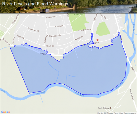River Avon at Nogains and Defford Road, Pershore :: Flood alerts and ...