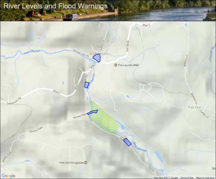 River Churnet at Oakamoor :: Flood alerts and warnings :: the UK River ...