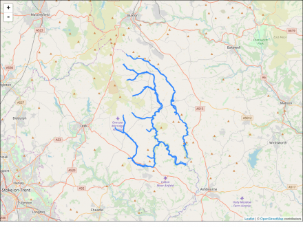 River Hamps and River Manifold :: Flood alerts and warnings :: the UK ...