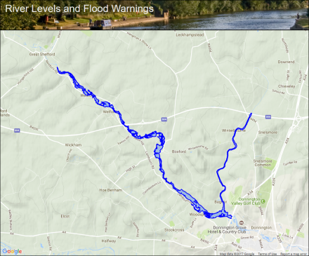 River Lambourn from Weston to Bagnor including Boxford :: Flood alerts ...