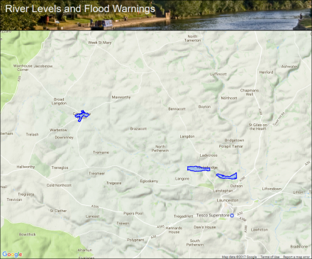 River Ottery at Canworthy Water :: Flood alerts and warnings :: the UK ...