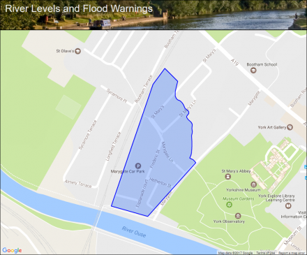 River Ouse at York - Marygate :: Flood alerts and warnings :: the UK ...