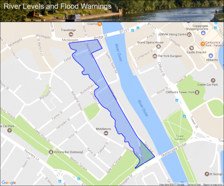 River Ouse at York - Skeldergate :: Flood alerts and warnings :: the UK ...