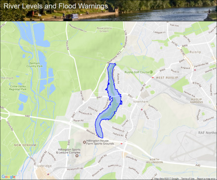 River Pinn at Ickenham :: Flood alerts and warnings :: the UK River ...