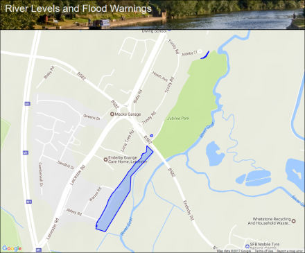 River Soar at Enderby :: Flood alerts and warnings :: the UK River ...