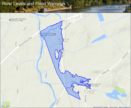 River Soar at Ratcliffe on Soar :: Flood alerts and warnings :: the UK ...
