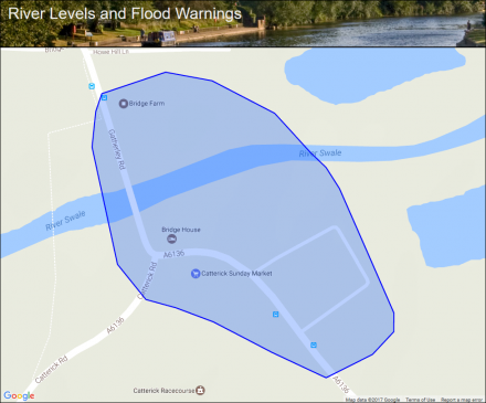 River Swale at Catterick Bridge :: Flood alerts and warnings :: the UK ...