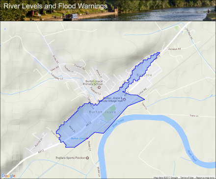 River Trent at Burton Joyce :: Flood alerts and warnings :: the UK ...