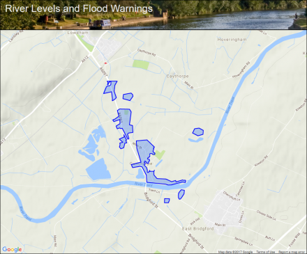 River Trent at Gunthorpe including the A6097 :: Flood alerts and ...