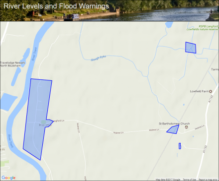 River Trent at Holme :: Flood alerts and warnings :: the UK River ...