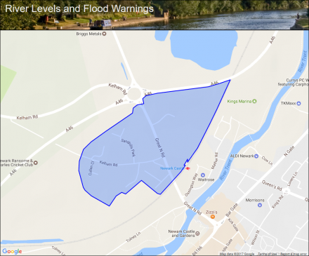 River Trent at Newark Cattle Market :: Flood alerts and warnings :: the ...