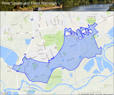 Rivers Trent and Erewash at Sawley and Long Eaton :: Flood alerts and ...