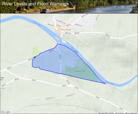 River Tyne at Corbridge :: Flood alerts and warnings :: the UK River ...