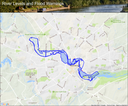 The River Wensum, through Norwich :: Flood alerts and warnings :: the ...