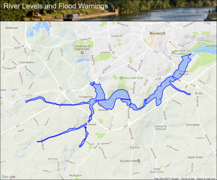 River Levels UK - river and sea level monitoring stations, flood alerts ...