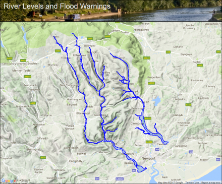 Rivers Ebbw, Sirhowy and Lwyd :: Flood alerts and warnings :: the UK ...