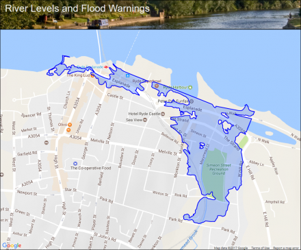 Ryde :: Flood alerts and warnings :: the UK River Levels Website