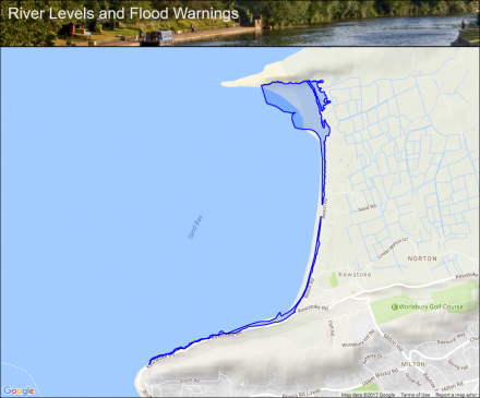 Somerset coast at Kewstoke and Sand Bay, Sand Point area :: Flood ...