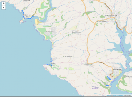 South Devon coast from Plymouth to Start Point :: Flood alerts and ...