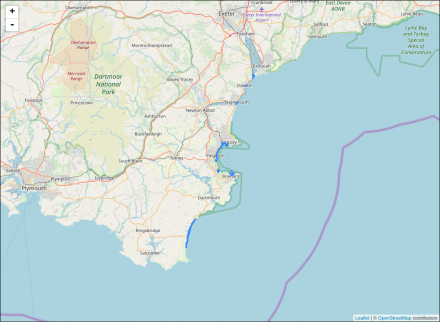 South Devon coast at Beesands, Torcross, Slapton and Dawlish :: Flood ...
