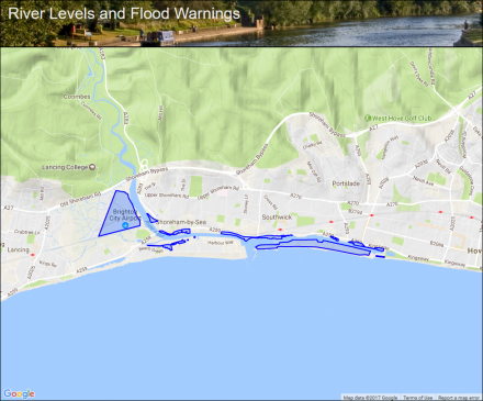 Tidal areas of Shoreham Harbour :: Flood alerts and warnings :: the UK ...