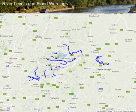 Welland tributaries :: Flood alerts and warnings :: the UK River Levels ...