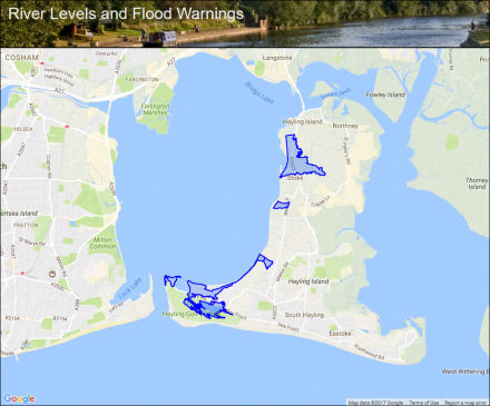 Ferry Point, The Kench, Sinah Warren and Stoke, West Hayling :: Flood ...