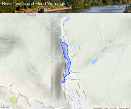 Whitewell Brook at Whitewell Bottom and Scout :: Flood alerts and ...