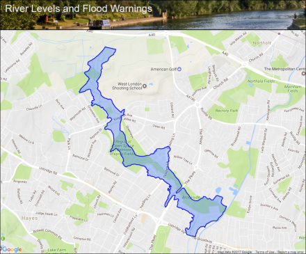 Yeading Brook at Hillingdon :: Flood alerts and warnings :: the UK ...
